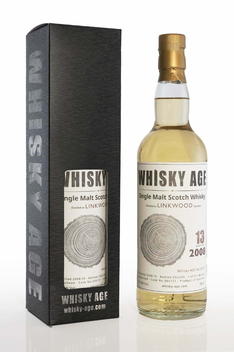 WHISKY AGE No.0010 Linkwood 13yo 2008 Hogshead 57.4% – Whisky AGE・艾雷重擊