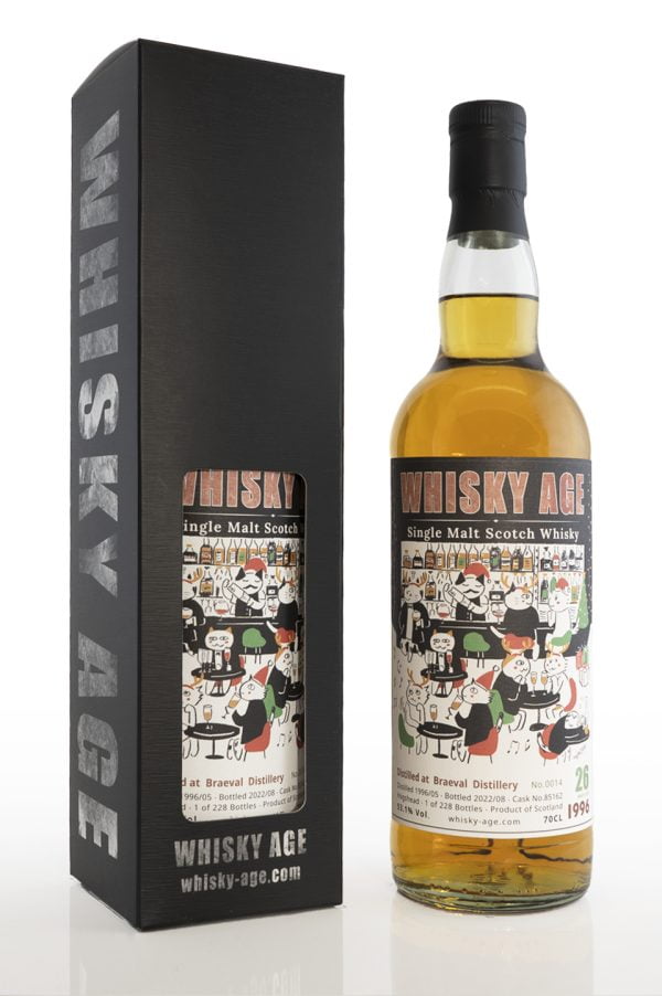 WHISKY AGE No.0014 Braeval 26yo 1996 Hogshead 53.1% – Whisky AGE・艾雷重擊